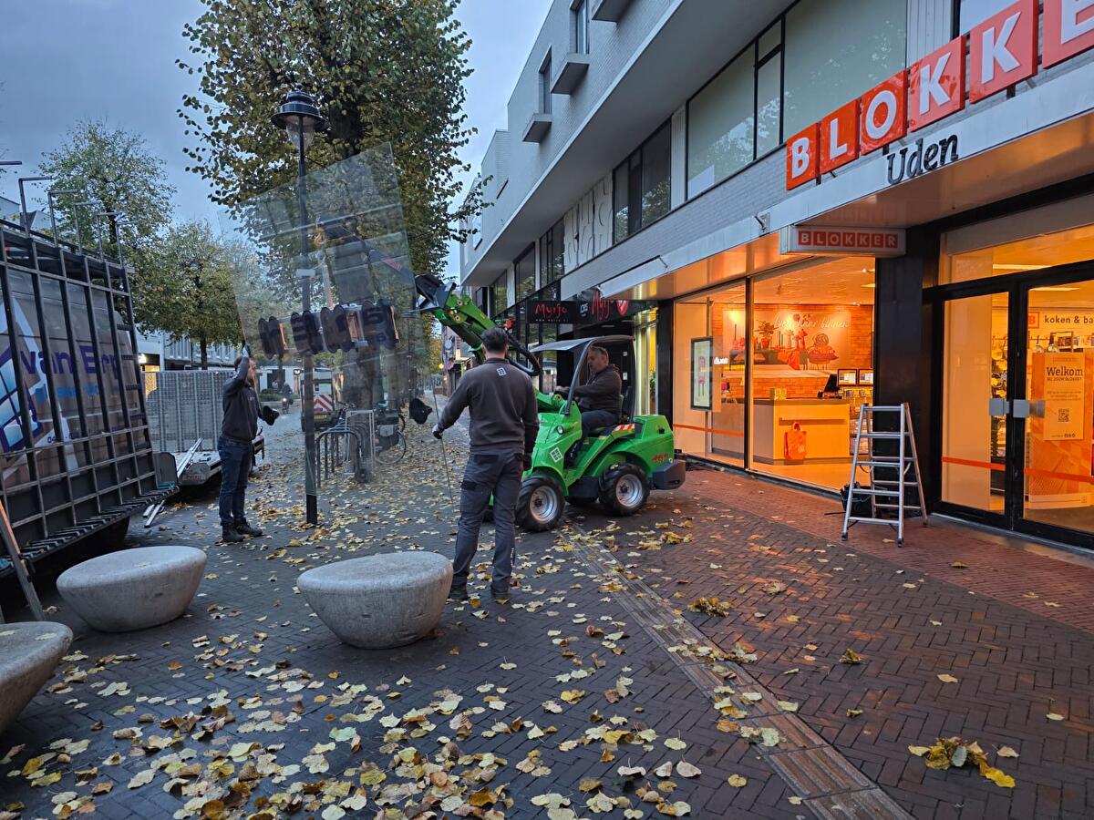 Vervanging winkelruit Uden - Van de Pol Glasservice & Schilderwerken